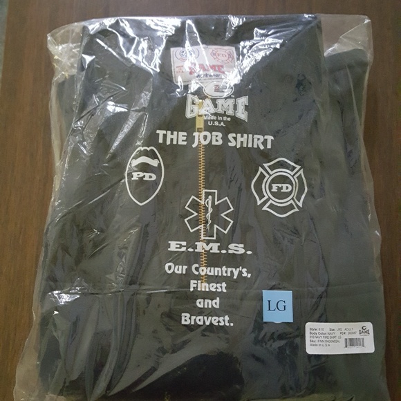Game Sportswear | Shirts | Game Sportswear Firefighter Jobshirts | Poshmark